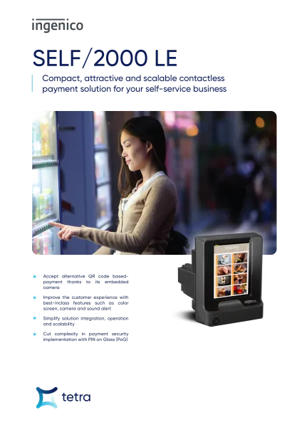 Ingenico | Self/2000 LE